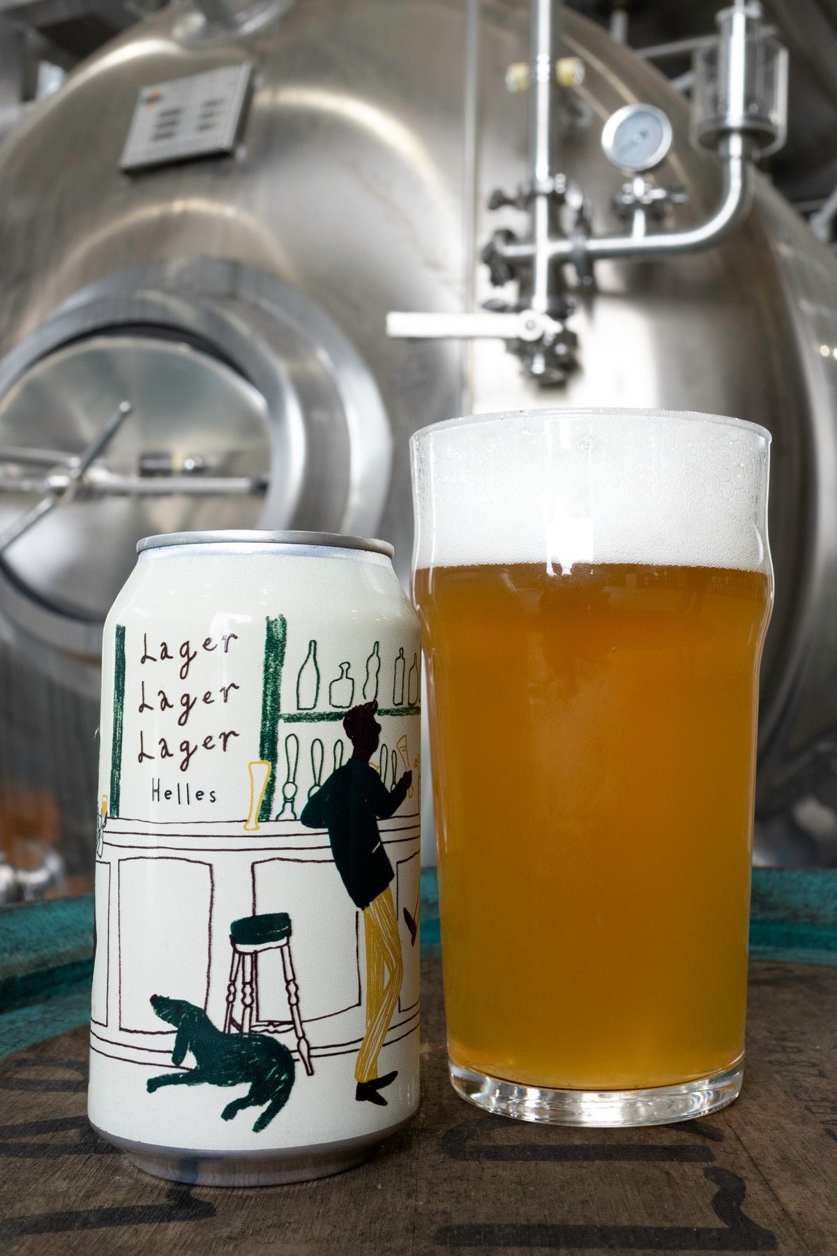 Lager Lager Lager Helles 355ml | Sailors Grave Brewing